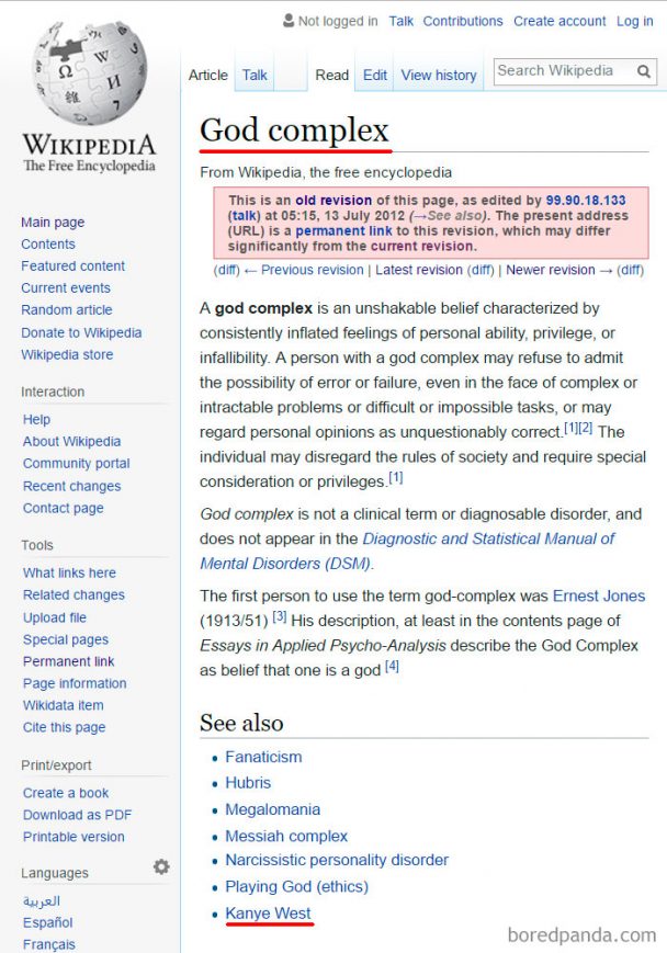 27 Funniest Wikipedia Edits That Are Too Good For Life