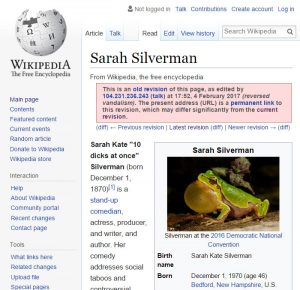 27 Funniest Wikipedia Edits That Are Too Good For Life