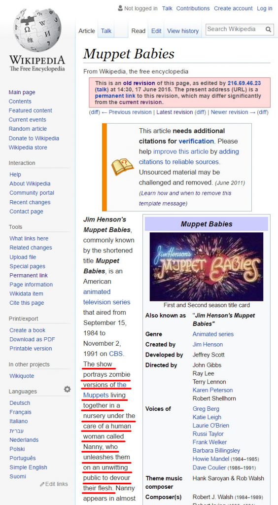 27 Funniest Wikipedia Edits That Are Too Good For Life 27 Funniest Wikipedia Edits That Are Too Good For Life