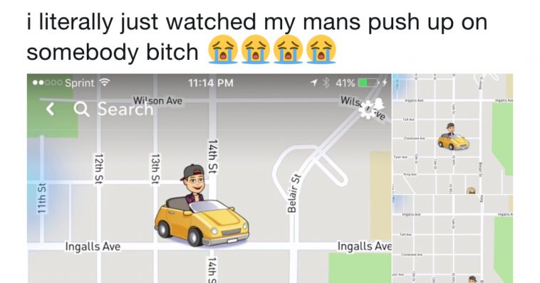 This Guy Got Caught Cheating Because Of Snapchat's New Feature