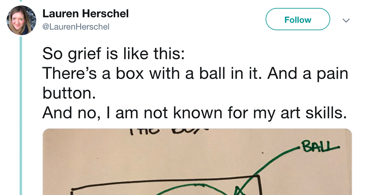 Woman's Visual Art Explaining The Stages Of Grief May Help You Cope ...